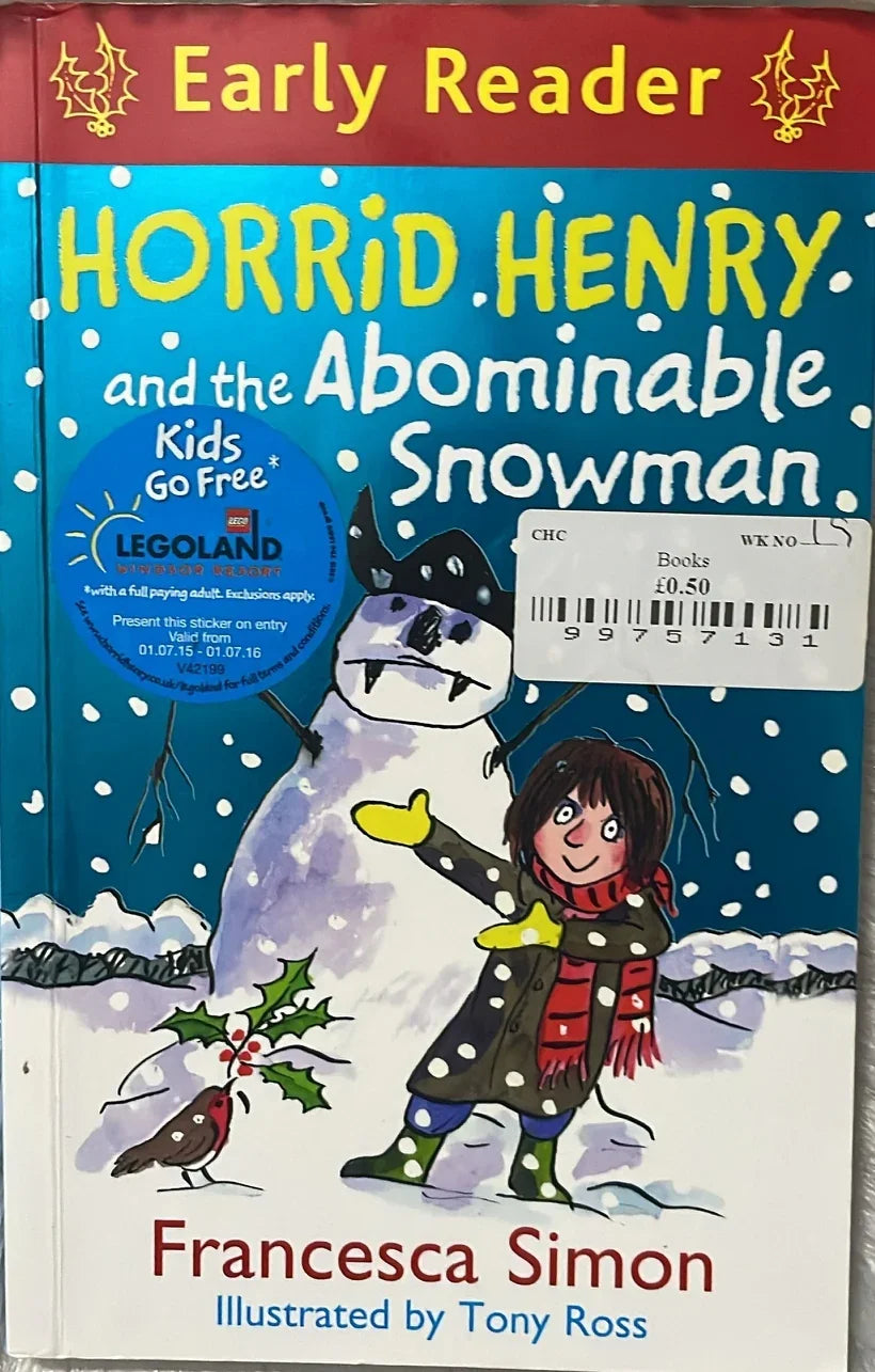 Horrid Henry and the Abominable Snowman by Miss Read — eLocalshop