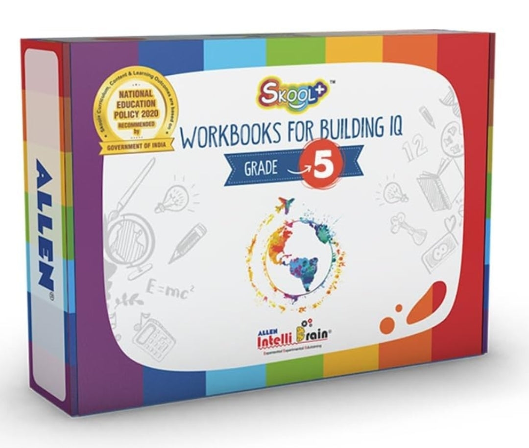 Skool Plus- Workbooks For Class 5 For Increasing IQ | Science, Maths ...