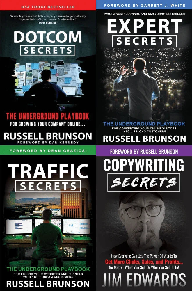 Russell Brunson books combo | eLocalshop